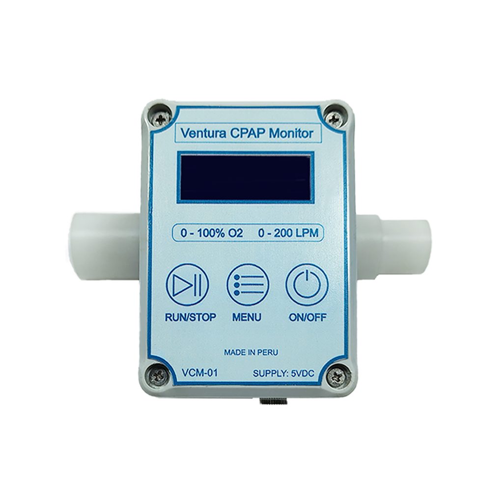 Medidor de flujo y FiO2 para sistema de respiración – EPLIMIN S.A.C.